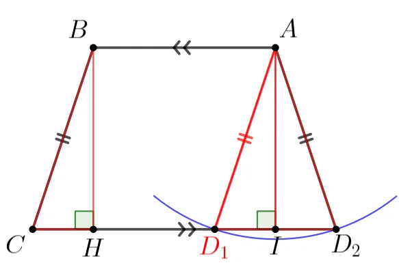 등변사다리꼴 성질과 조건